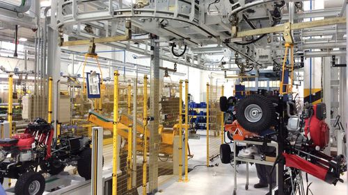 Automatic assembly line - Carretta srl