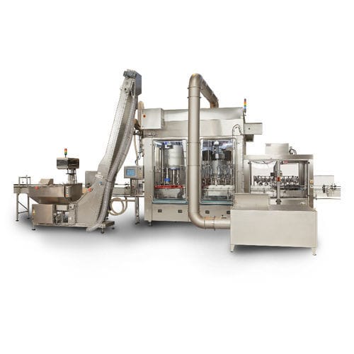 Rotary filler - HEMA SENSI - SYNERLINK - automatic / bottle / for jars
