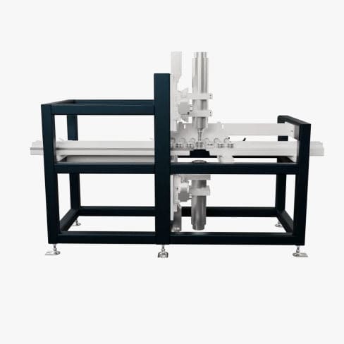 Linear sealing machine - MDF - "UMP Technika" UAB - automated / edge ...