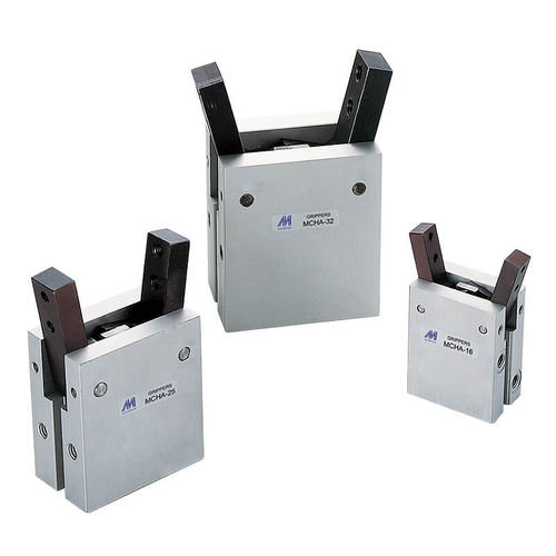 Pneumatic gripper - MCHA - Mindman Industrial - angular / 2-jaw