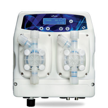 Peristaltic pump - eTwin pH-Rx - Etatron D.S. - for chemicals / solenoid-driven / stationary