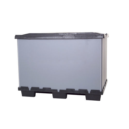 Folding pallet box - K4 - Kiga GmbH - plastic / transport / storage