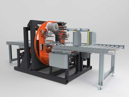 Horizontal stretch wrapping machine - Python 300 – 800 HS - Pamminger ...