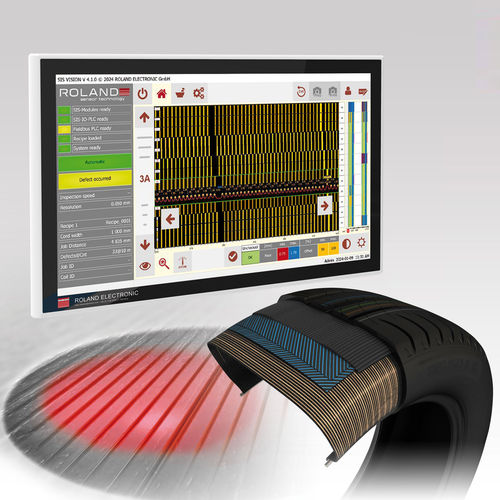 Magnetic-inductive inspection system - SIS VISION - ROLAND ELECTRONIC ...