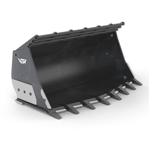 Standard tooth bucket - VTN EUROPE S.P.A. - for loaders