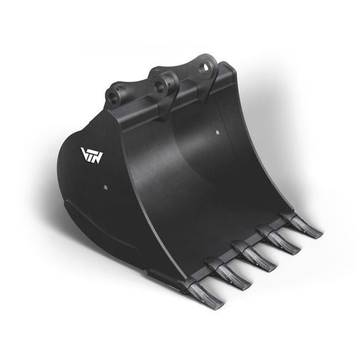 Standard tooth bucket - VTN EUROPE S.P.A. - for excavators / 5 teeth ...