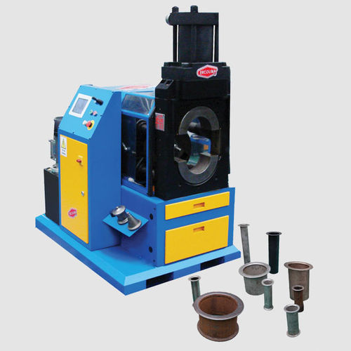 Automatic flanging machine - EFB220 - Ercolina - motorized / tube