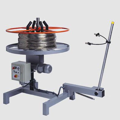 Motorized decoiler - DH500/1200/10M/ST40 - SOPREM - cable / with manual ...