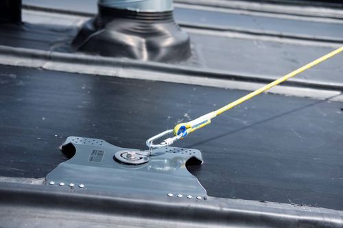 Stainless steel fall arrest anchor - STEELFIX - Eyecatcher BV ...