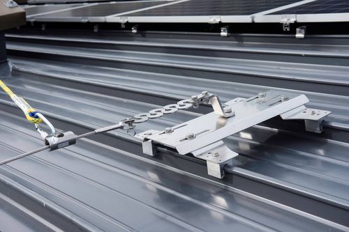 Horizontal lifeline - SEAMFIX - Eyecatcher BV - fall-arrest