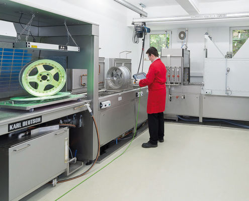 Penetrant testing inspection system - KARL DEUTSCH - automatic / for ...