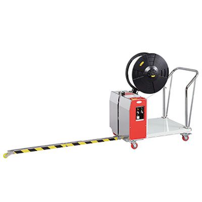 Manual strapping machine - TP-502MV Genesis Verti - Transpak - pallet ...