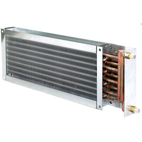 Multi-tube heat exchanger - WT - TROX - air/water / aluminum