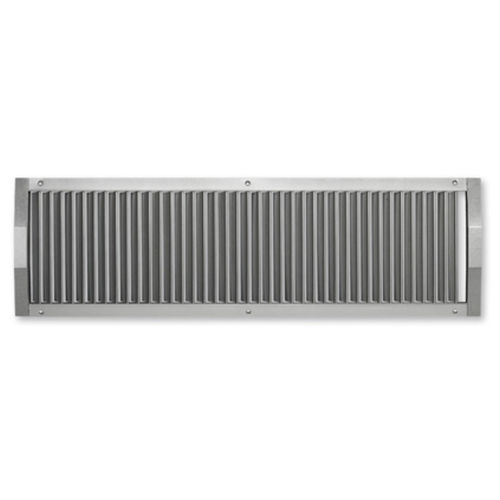 Galvanised steel ventilation grill - TRS-R - TROX - rectangular