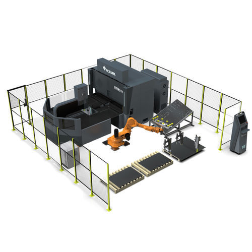 Robotic bending cell - JBR series - Accurl Machine Tools - unloading ...