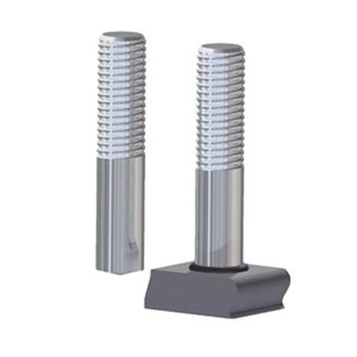 Threaded stud - RD DUO - Köster & Co. GmbH - steel / screw-in