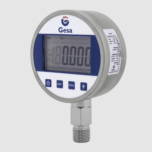 Relative pressure gauge - MD0906 series - GESA TERMOMETROS - digital ...