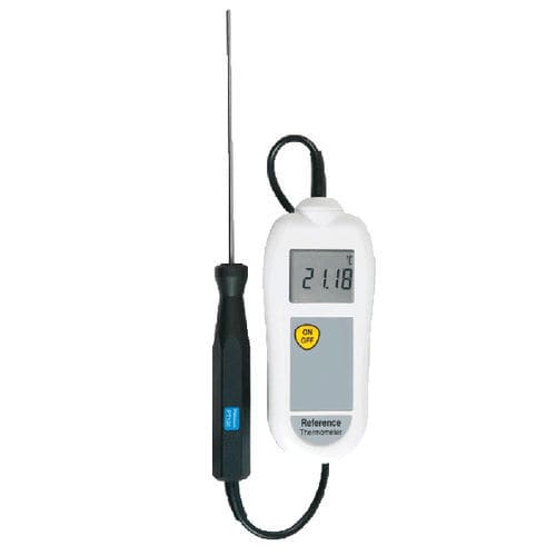 Pt100 thermometer - 222 series - GESA TERMOMETROS - infrared / probe / with LCD display
