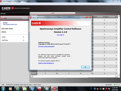 Management software - CSA - CAEN Spa - interface / control / control
