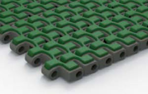 Modular conveyor belt - HF 200 series - REGINA - plastic / industrial