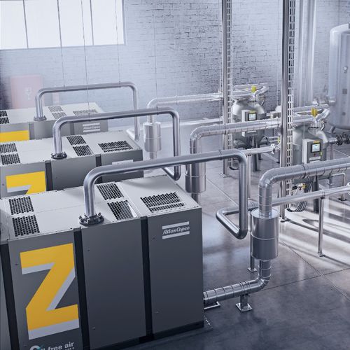 Rotary compressor - ZE - Atlas Copco Construction Tools - air ...