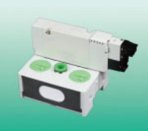 Pneumatically-operated valve - 4G - CKD - flow control / 6-way and higher