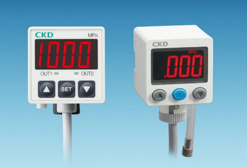 IP65 pressure sensor - PPG series - CKD - compact / with digital display