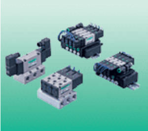 Pneumatically-operated valve - 4KA, 4KB series - CKD - for air / high ...