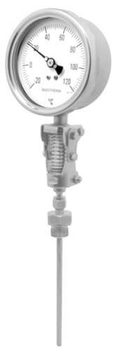 Bi-metal thermometer - BDTG18 - Badotherm Group - analog / dial / insertion