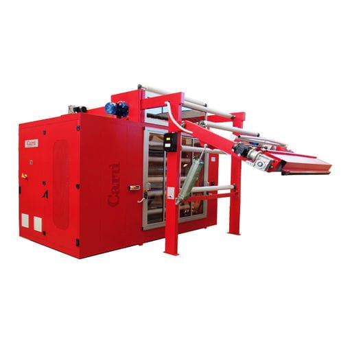 Roller brushing machine - CARU' - fabric