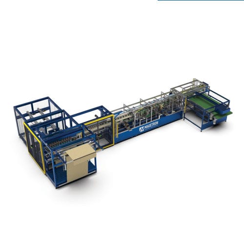 Blade cutting machine - M400 series - MAGETRON - for fabrics / single ...