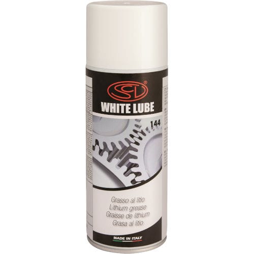 White grease spray - WHITE LUBE - SILICONI - lubricant / long-life