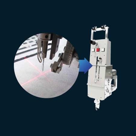 Pulsed laser head - ZSK STICKMASCHINEN - solid-state / visible