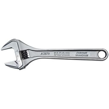 Steel adjustable wrench - A2879 - ABC TOOLS SPA - chrome
