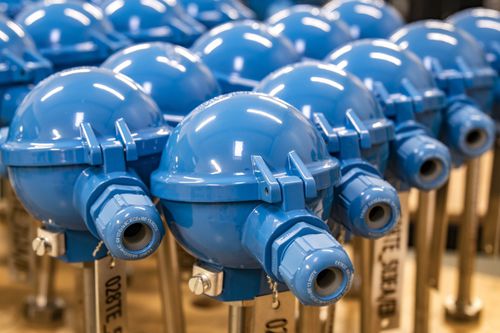 Temperature sensor connection head - Alf-Sensor - aluminum ...