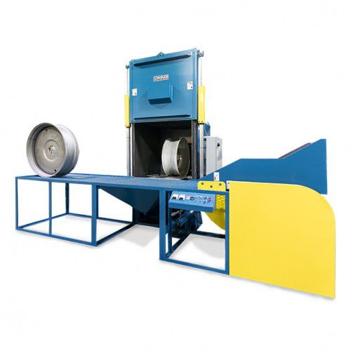 Manual shot blasting machine - WH50 - Viking Blast Systems - for wheel rims