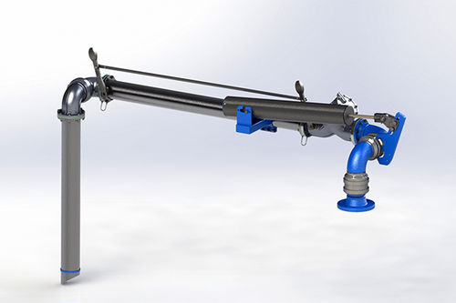 Fluid transfer loading arm - LA110 series - Zipfluid srl - top-loader