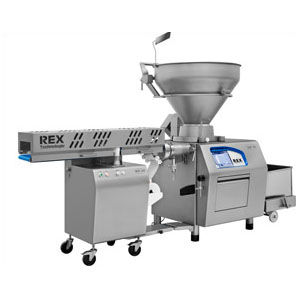 Ground meat portioning machine - MC3-3 + RHP 240 - REX-Technologie GmbH ...