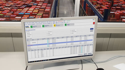 Management software - logOS WMS - Stöcklin - order management / quality / control