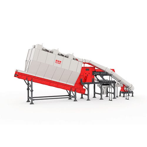 Waste separator - SFX series - Harden Machinery Ltd. - air / drum / for ...