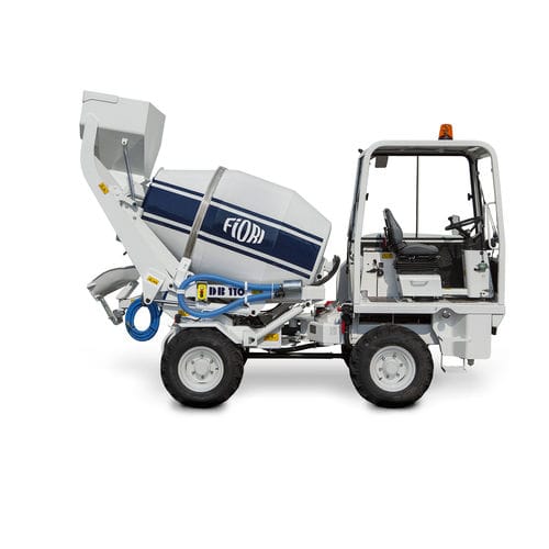 Self-loading concrete mixer - FIORI DB 110 - GOKER Contruction Machines