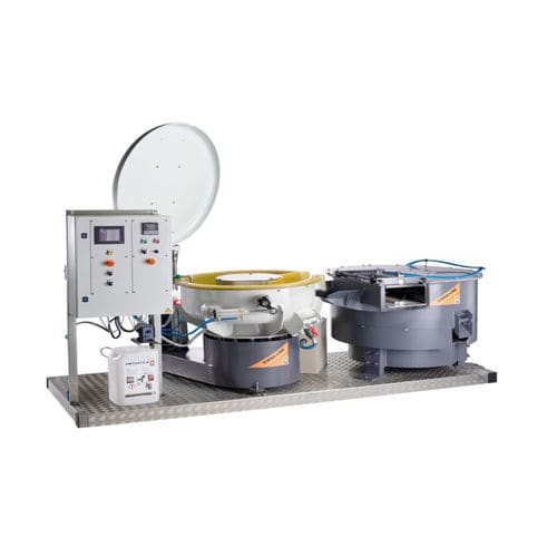 Deburring vibratory finishing machine - Vibra System DK - PERS GROUP