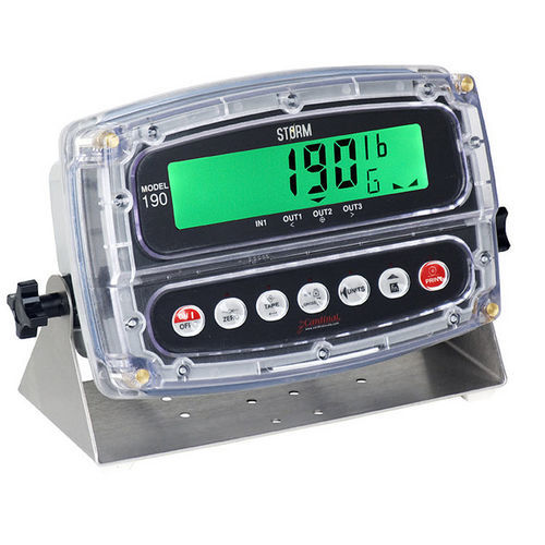 LCD display weight indicator - 190 Storm - Cardinal Scale - benchtop ...