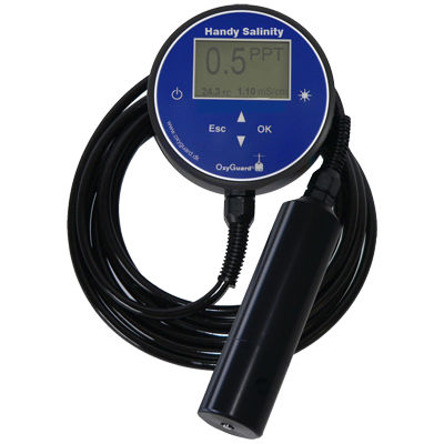 Salinity measuring instrument - Handy Salinity - OxyGuard - for ...