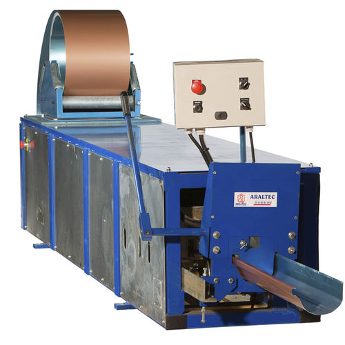 Half-round roof gutter roll forming machine - DR300 - ARALTEC - for ...