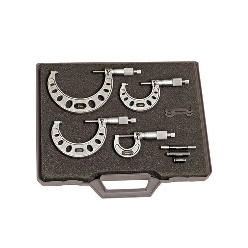 Outside micrometer - Outside Micrometers In Set - Alpa Metrology - analog