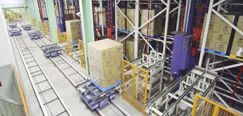 Automatic sorting system - DAIFUKU - transfer vehicle