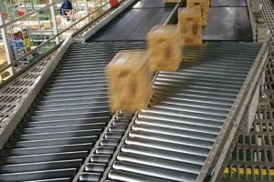 Roller conveyor - DAIFUKU - merge / carton
