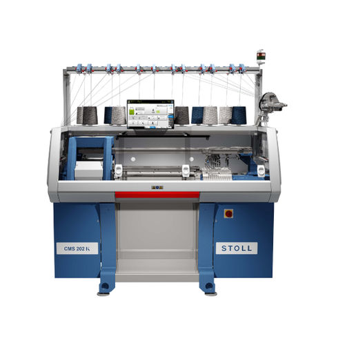 Flat knitting machine - CMS 202 KI B KNIT & WEAR - STOLL - computerized ...