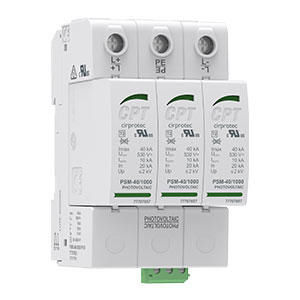 Type 2 surge protector - PSM3-40/1000 PV - Cirprotec - class II / for ...